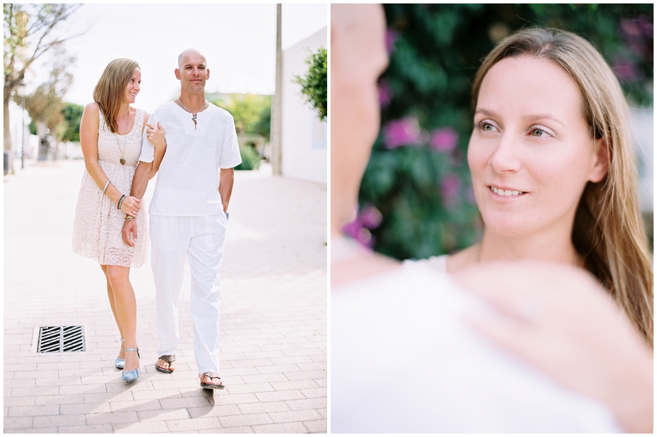 Chanelle & Craig portraits in Ibiza